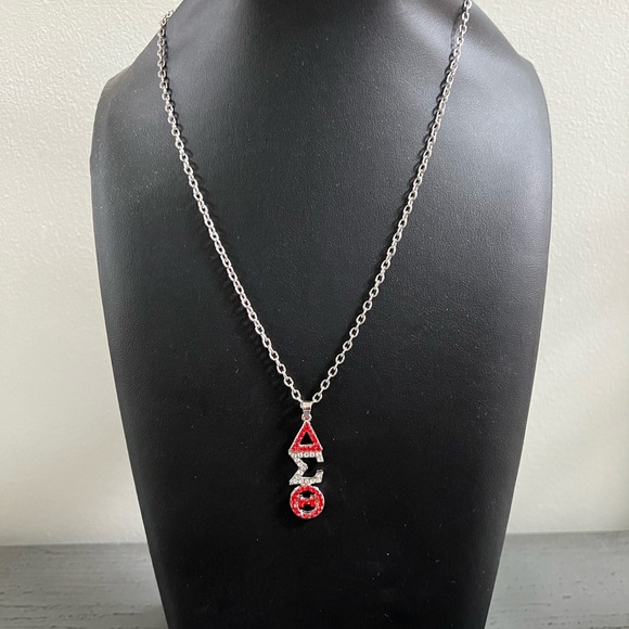 D9 Greeks | Jewelry | Delta Sigma Theta Austrian Crystal Necklace ...